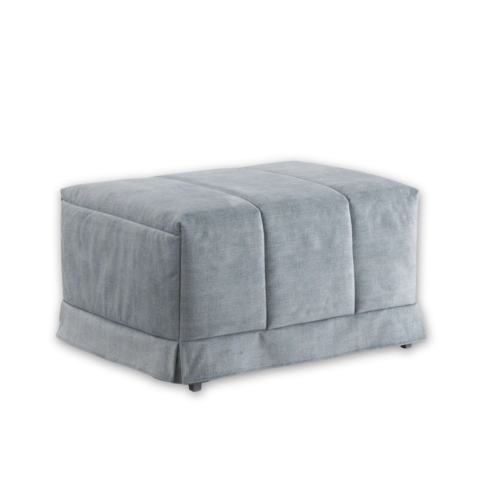 Pouf cama modelo LV | Cama supletoria elegante y práctica